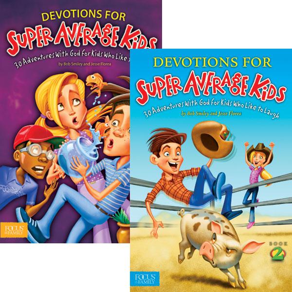 Devotions for Super Average Kids, Books #1 & #2
