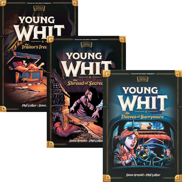 Adventures in Odyssey Young Whit 3 book set Adventures in Odyssey Young Whit 3 book set