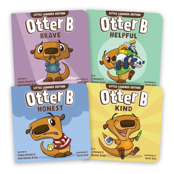 Otter B 4 book set (4 board books)