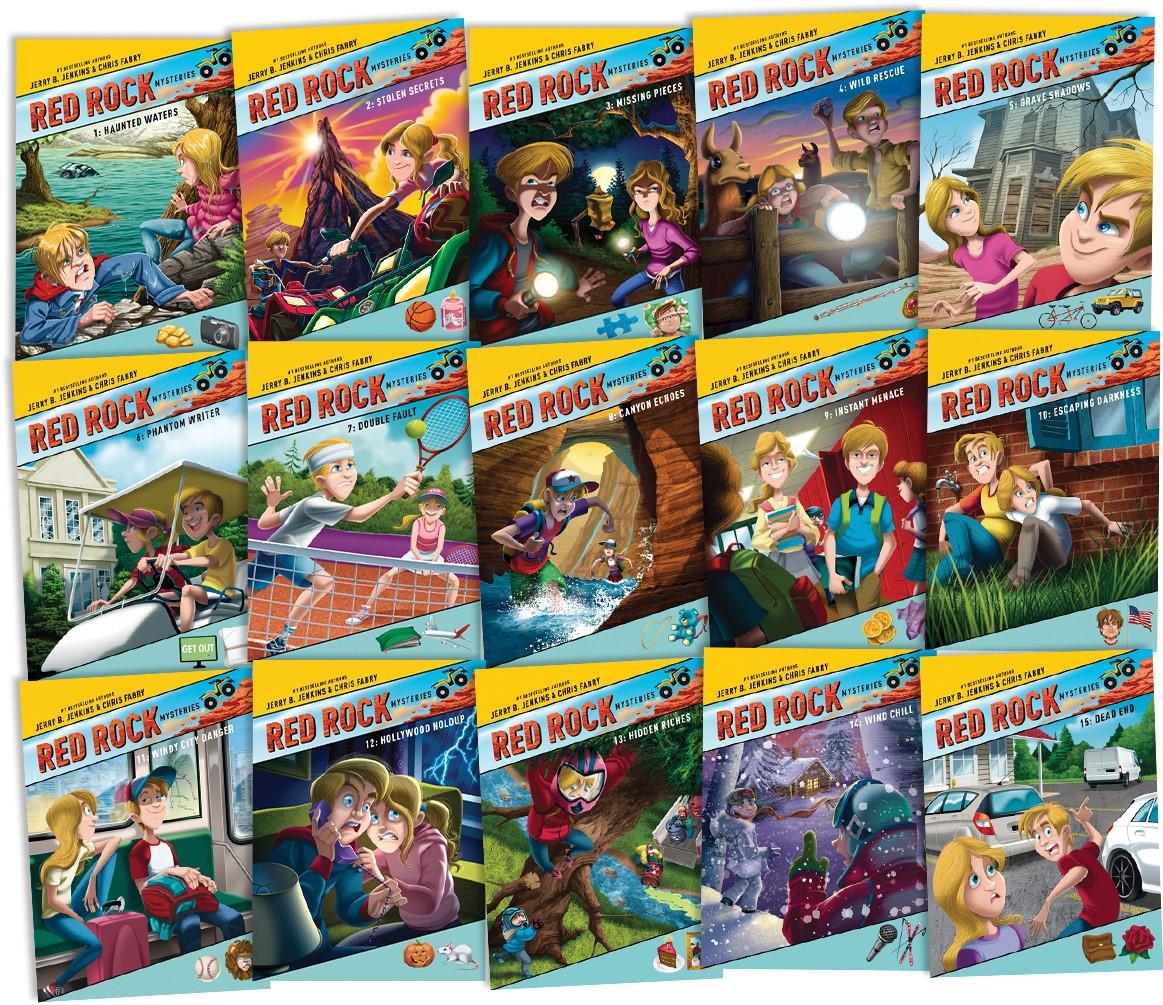 Red Rock Mysteries Books #1-15 Value Pack